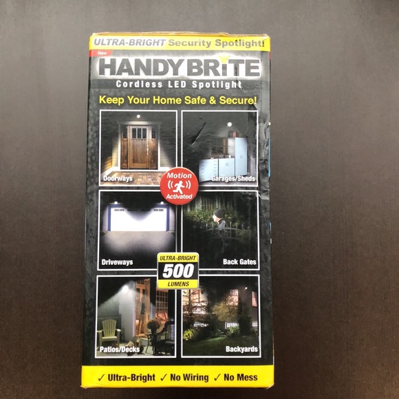 HANDYBRIGHT | Other | Handy Brite Cordless Ultrabright Led ...